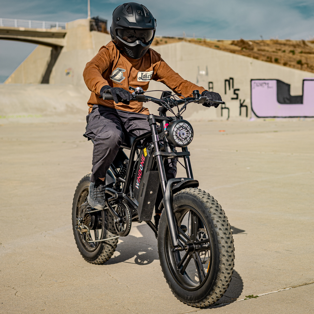 Windone E2 Fat Tire Off Road Urban Commuter Electric Bike