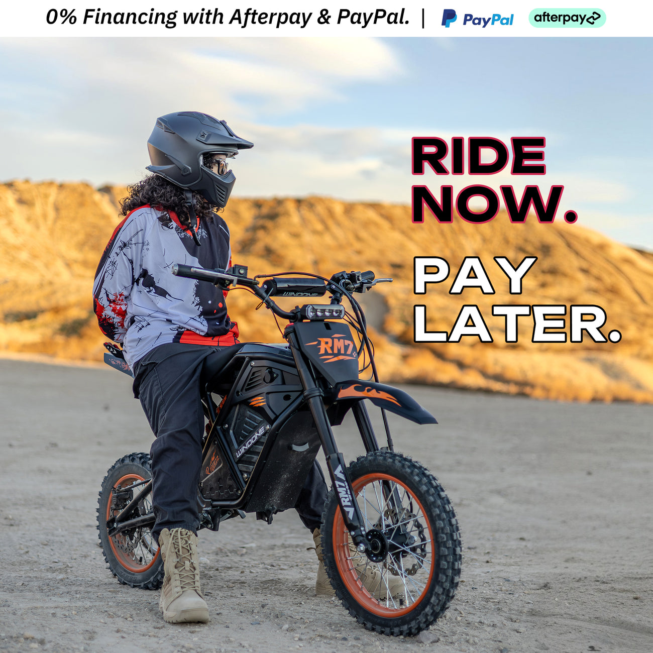 Windone RM7 Electric Dirt Bike for Teens & Adults | 2200W Power Under $1500
