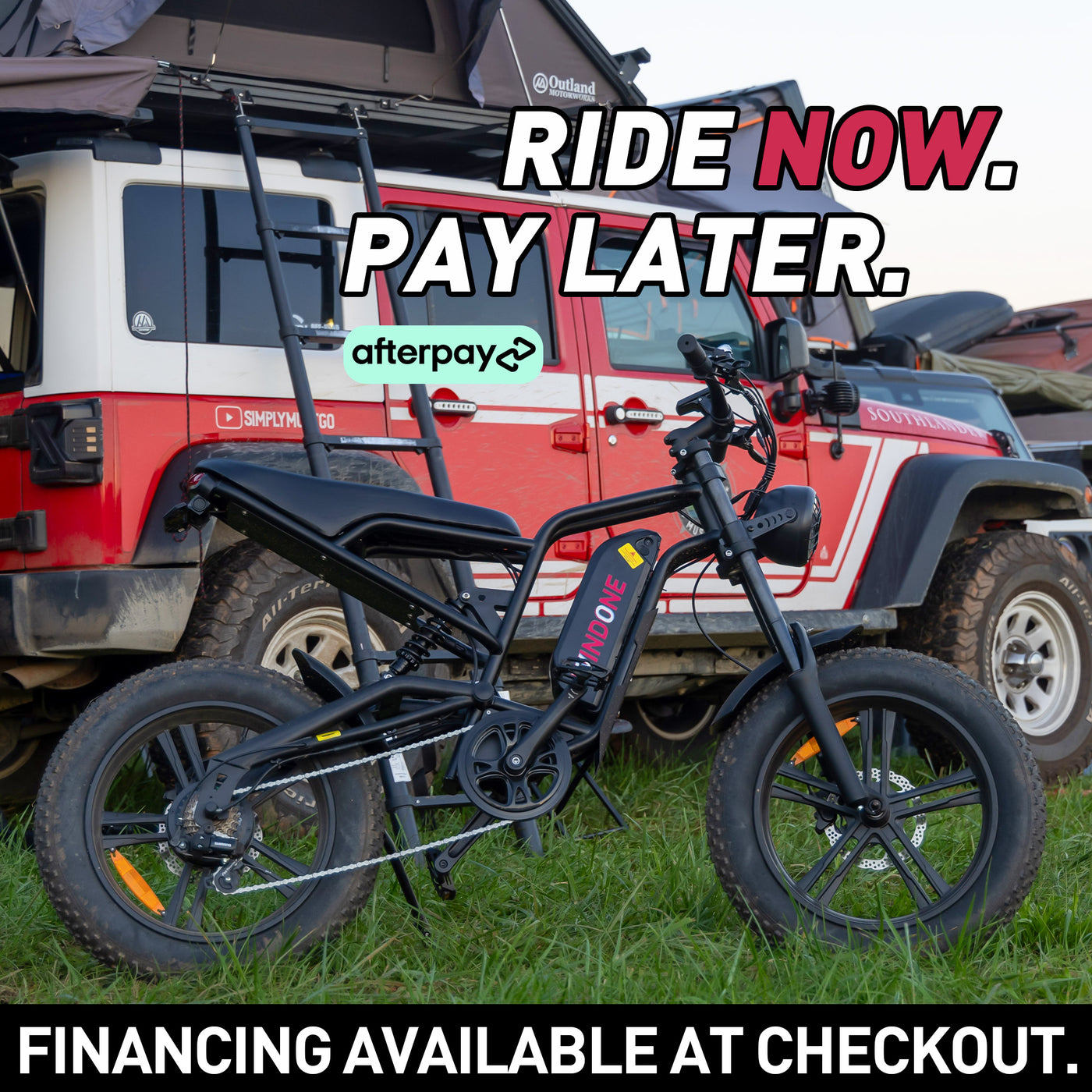 Windone E2 Fat Tire Off Road Urban Commuter Electric Bike