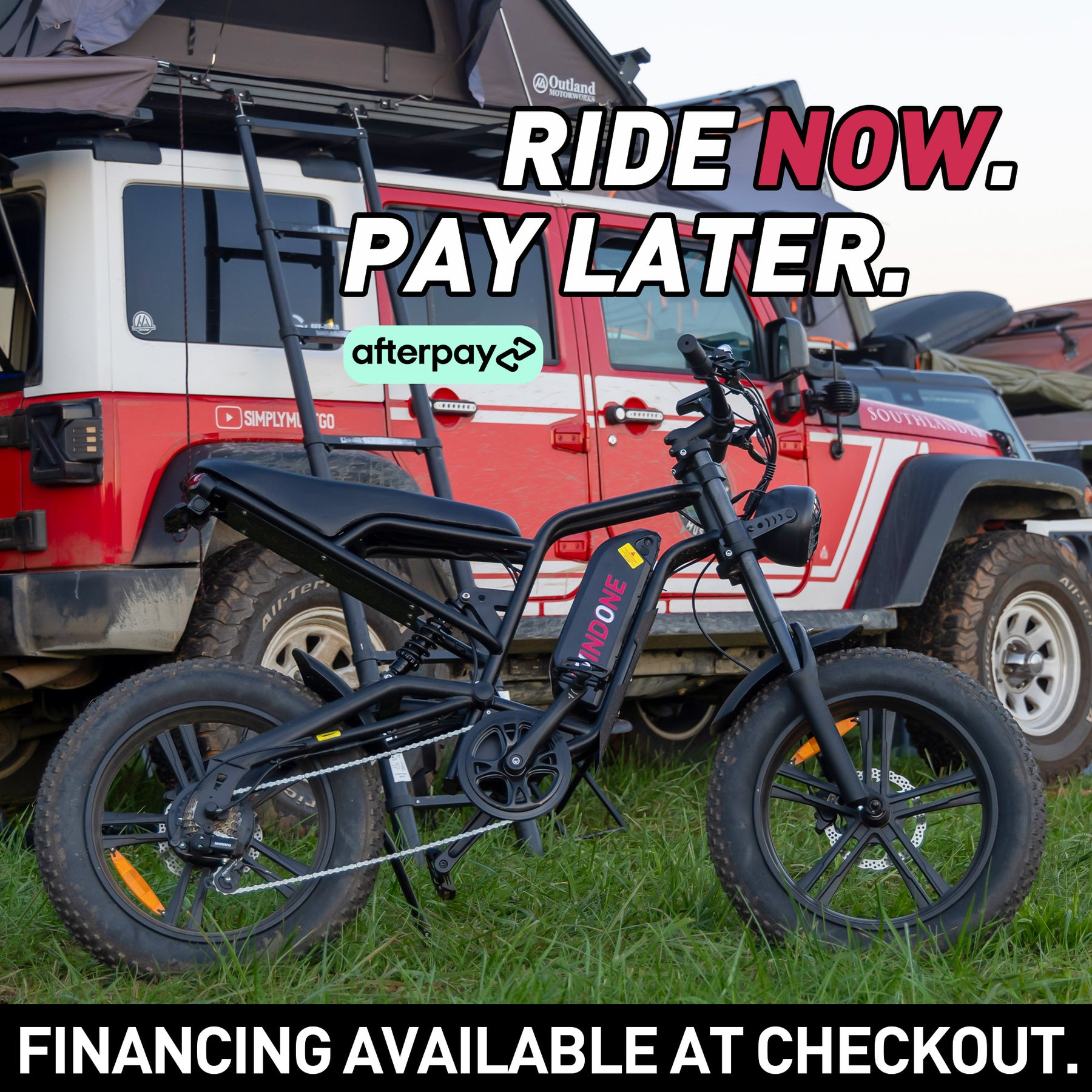 Windone E2 Fat Tire Off Road Urban Commuter Electric Bike