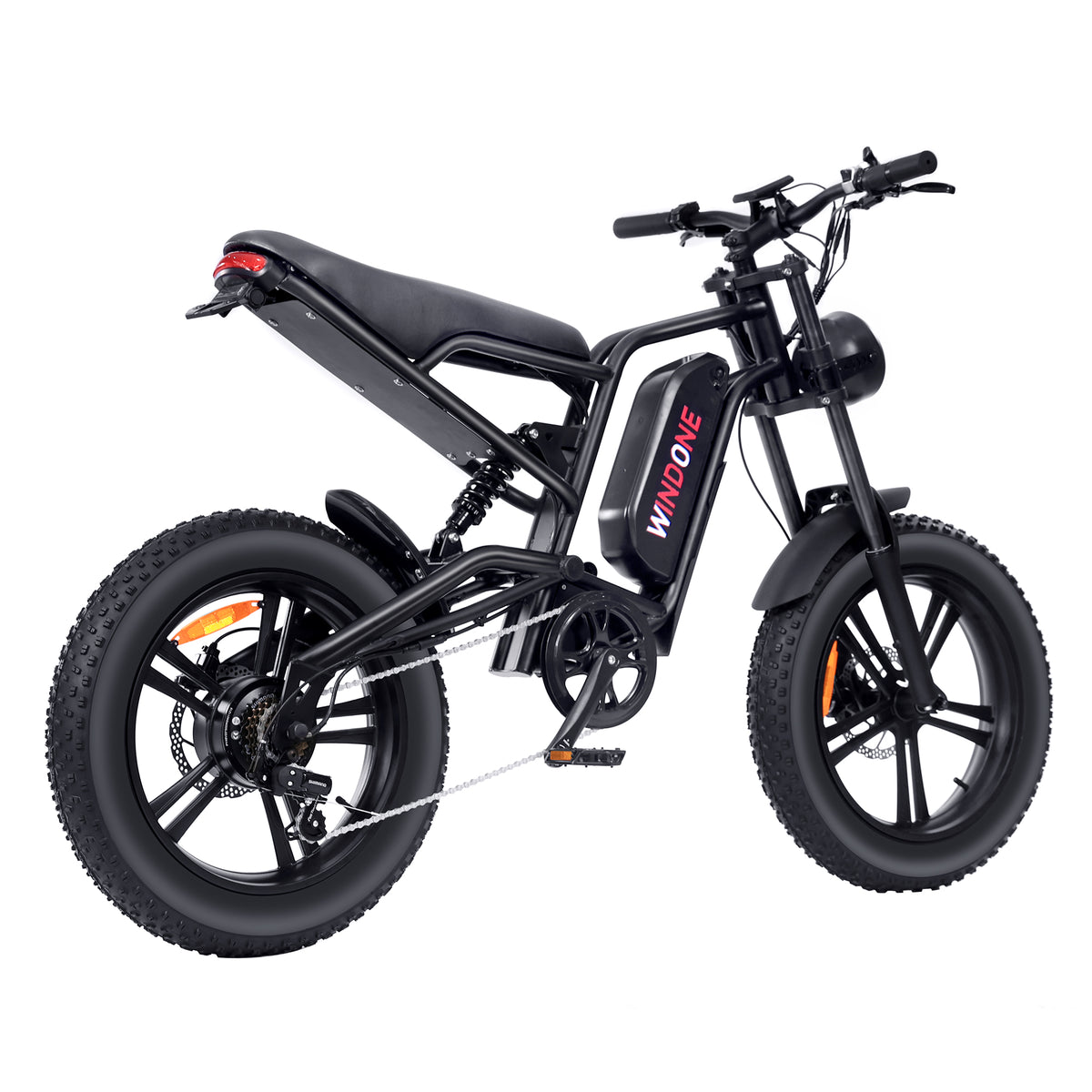 Windone E2 Fat Tire Off Road Urban Commuter Electric Bike