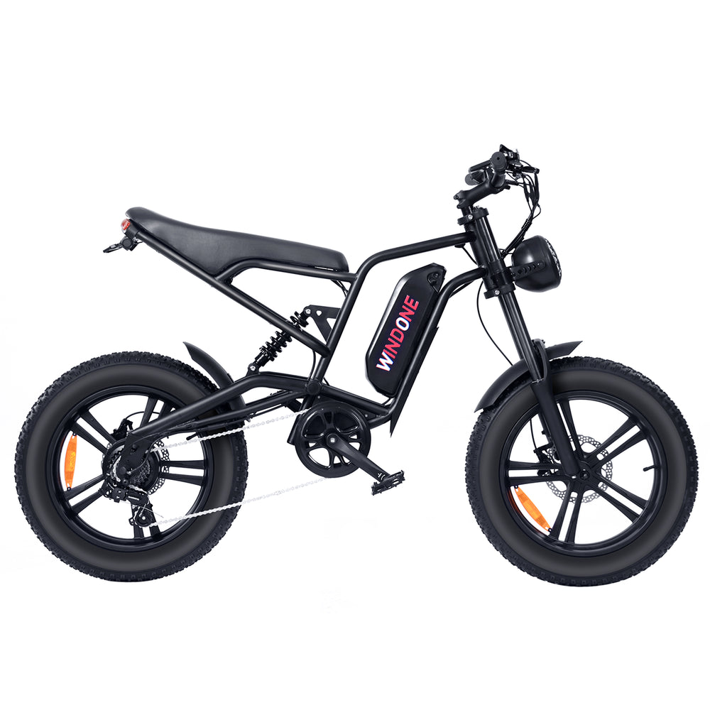 Windone E2 Fat Tire Off Road Urban Commuter Electric Bike